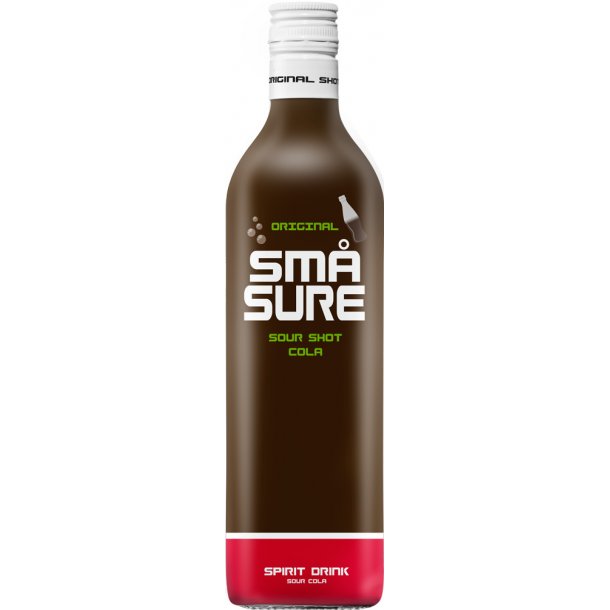 SMÅ SURE, Sour Cola - SMÅ Shots - Spritlageret ApS